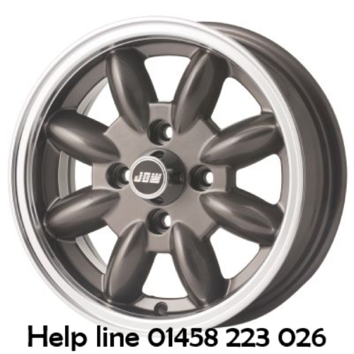 13inch alloys / Mini - Ford 13x5.5 Wheels x 4 / Minilight Design (NEW ...