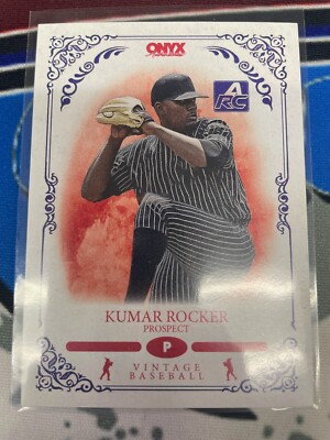 Kumar Rocker - 2022 Onyx Vintage Baseball | eBay