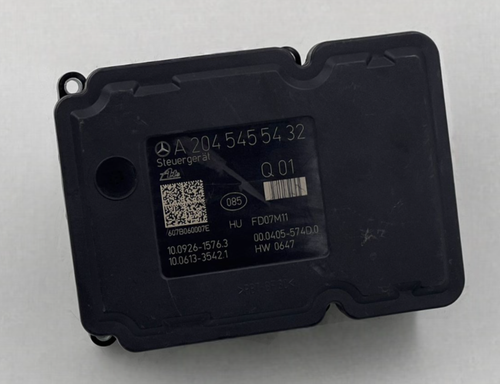 Mercedes Benz W204 ABS Anti Brake Pump Control Module Unit A2045455432 ...