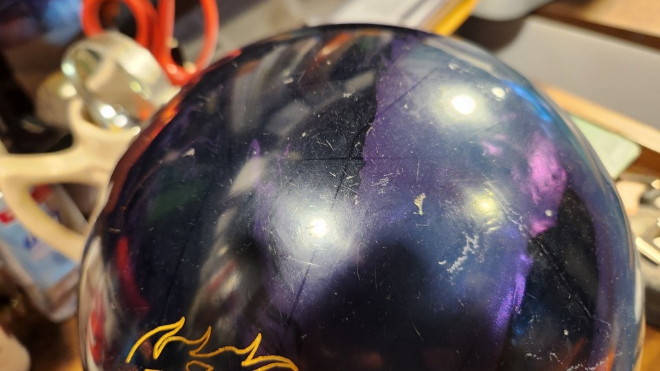 Storm Intense Fire Bowling Ball 15 lbs Preowned Span 4 9/16 Inches | eBay