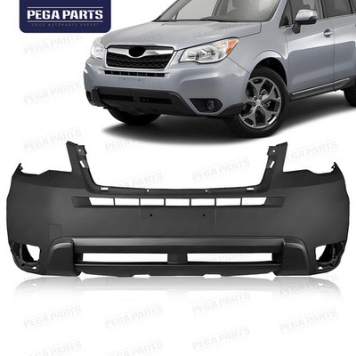 Front Bumper Cover For 2014-2016 Subaru Forester W/ Fog Light Holes ...