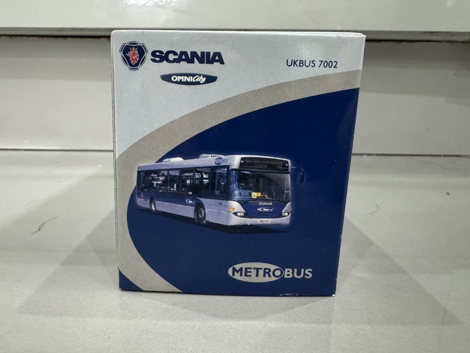 CMNL UKBUS 7002 Northcord Scania Omnicity Model Bus Metrobus Fastway ...