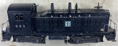Vintage Locomotive Lionel 623 Diesel Switcher A T & S F Santa FE Tested ...
