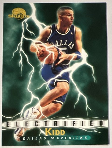 Jason Kidd 1995-96 Skybox Premium Electrified #280 Dallas Mavericks ESE ...
