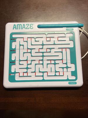 Thinkfun Amaze 16 Mazes In One All Ages Travel Game 8+ Excellent ...