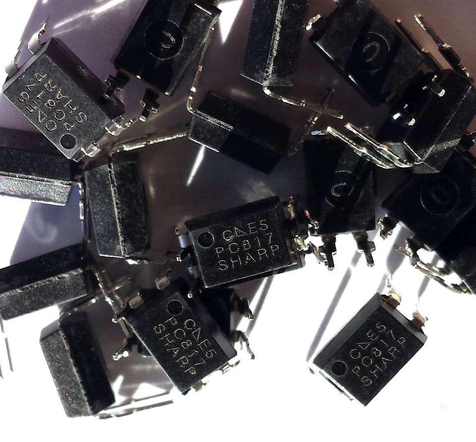 4 pieces- PC817 Opto-Isolator Photocoupler DIP, 817 SHARP Opto Coupler ...