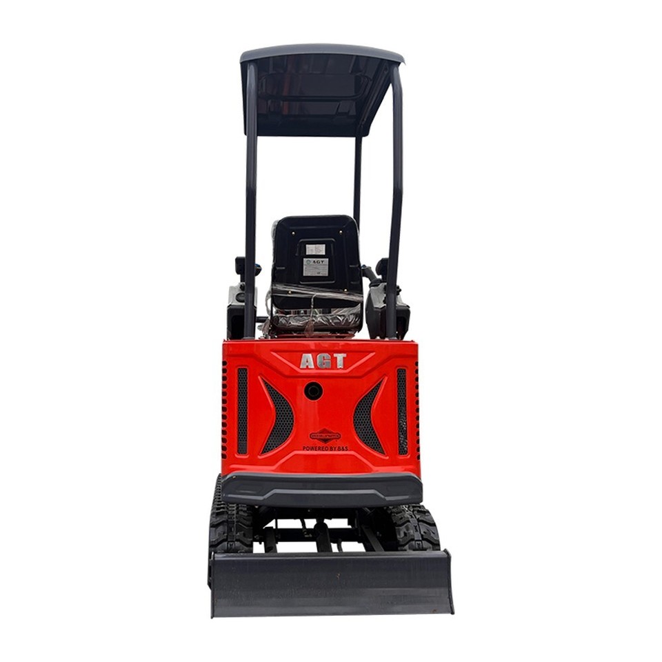 AGT DM12X-C Mini Excavator 13.5HP 1Ton Digger Tracked Crawler B&S Gas ...