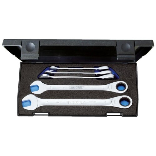 GEDORE Kit de clés à fourche et polygonale à cliquet compatibilite avec ...