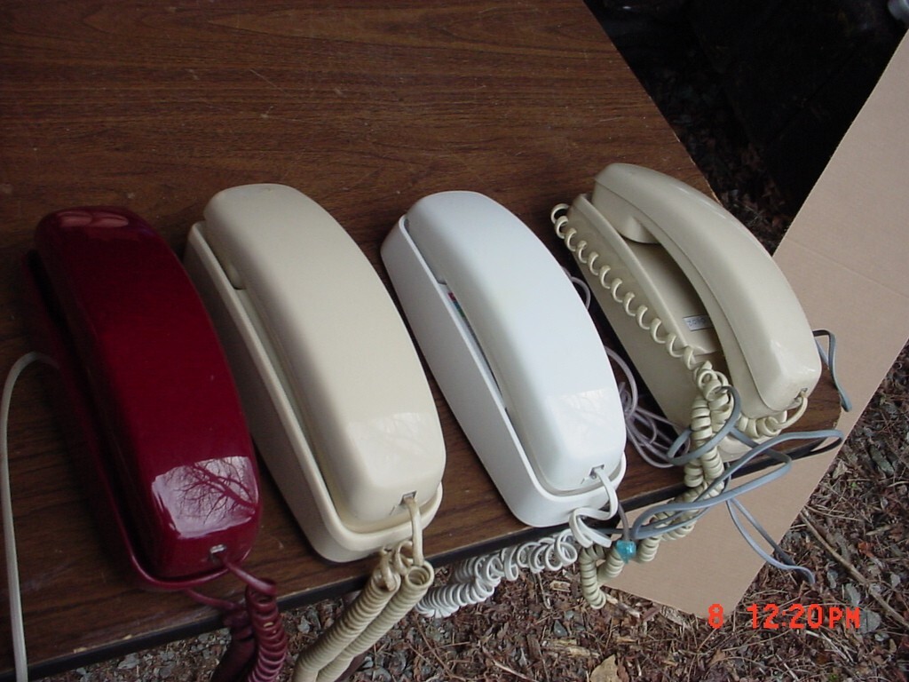 Lot of 8 Vintage GTE Push Button Princess Landline Phone (Stock P15) | eBay