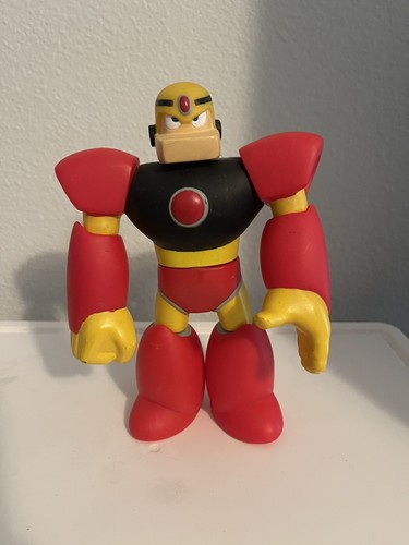 Mega Man Action Figure Guts Man GutsMan Action Figure Jazwares Retro ...