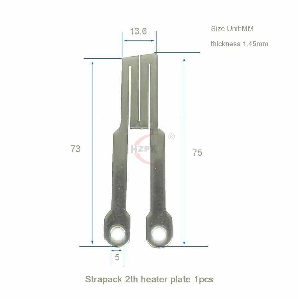 Heat Plate Of Semi Automatic Strapping Machine /Strapping Machine Heat ...