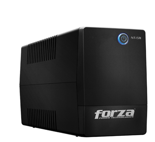 Forza UPS Battery Backup & Surge Protector 6 Outlet Battery Backup ...