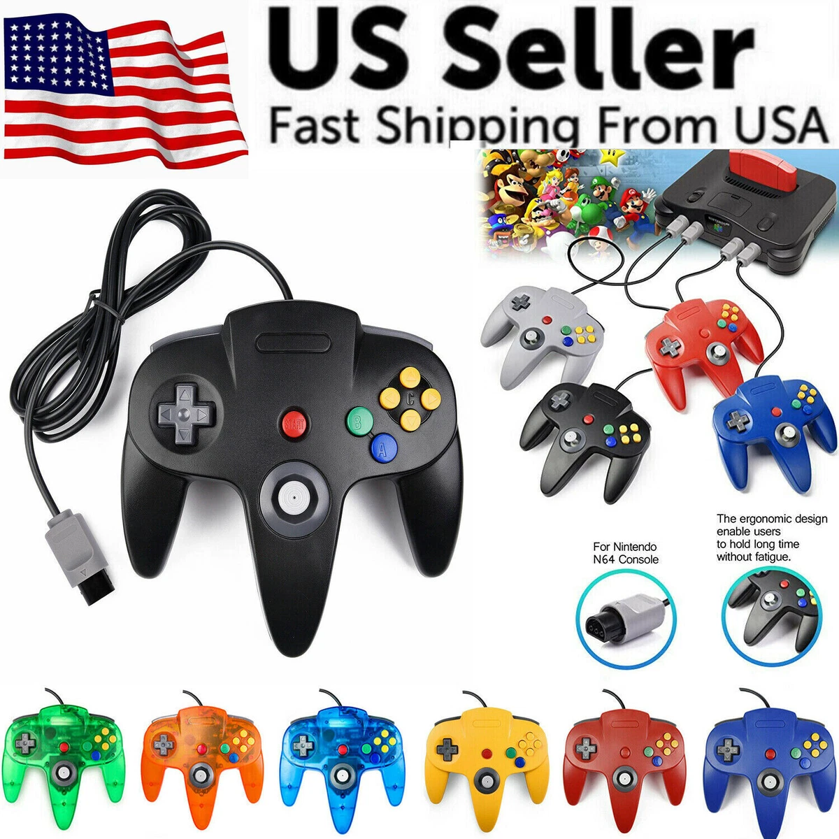 Nintendo 64 Controller How To Hold