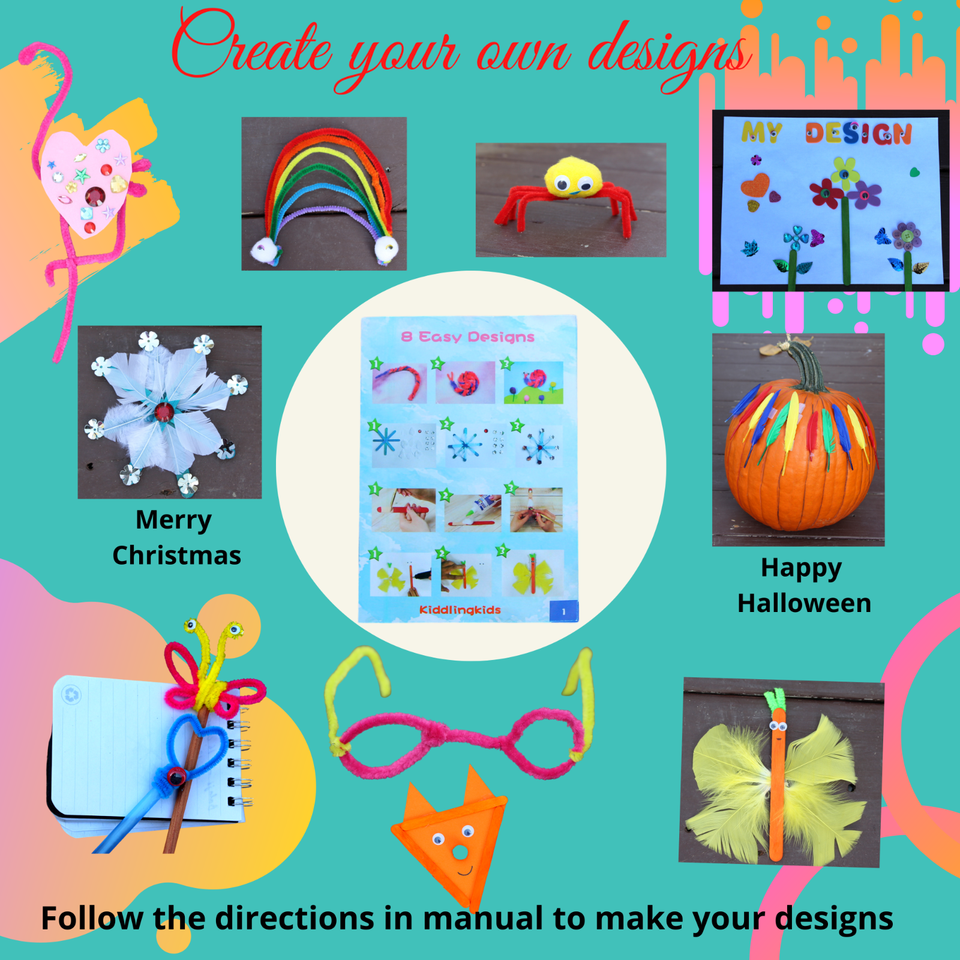 1500+ Arts and Crafts Supplies & Materials for Kids - Ultimate Bulk ...