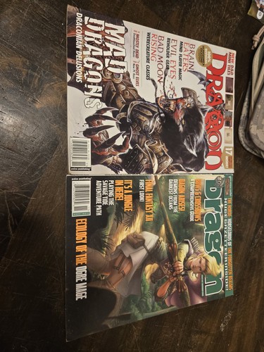 DRAGON MAGAZINE TSR DUNGEONS & DRAGONS D&D LOT - 23 ISSUES | eBay