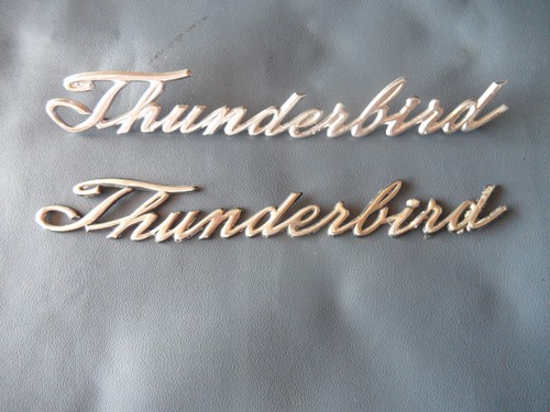 original 70's Ford Thunderbird (Tbird) body scripts 10 inches (2 ...
