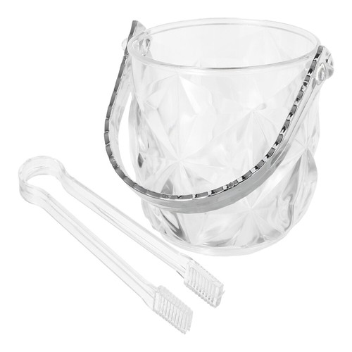 Portable Ice Bucket Set Buckets Tongs Cold Camping Drink Cooler Tub | eBay