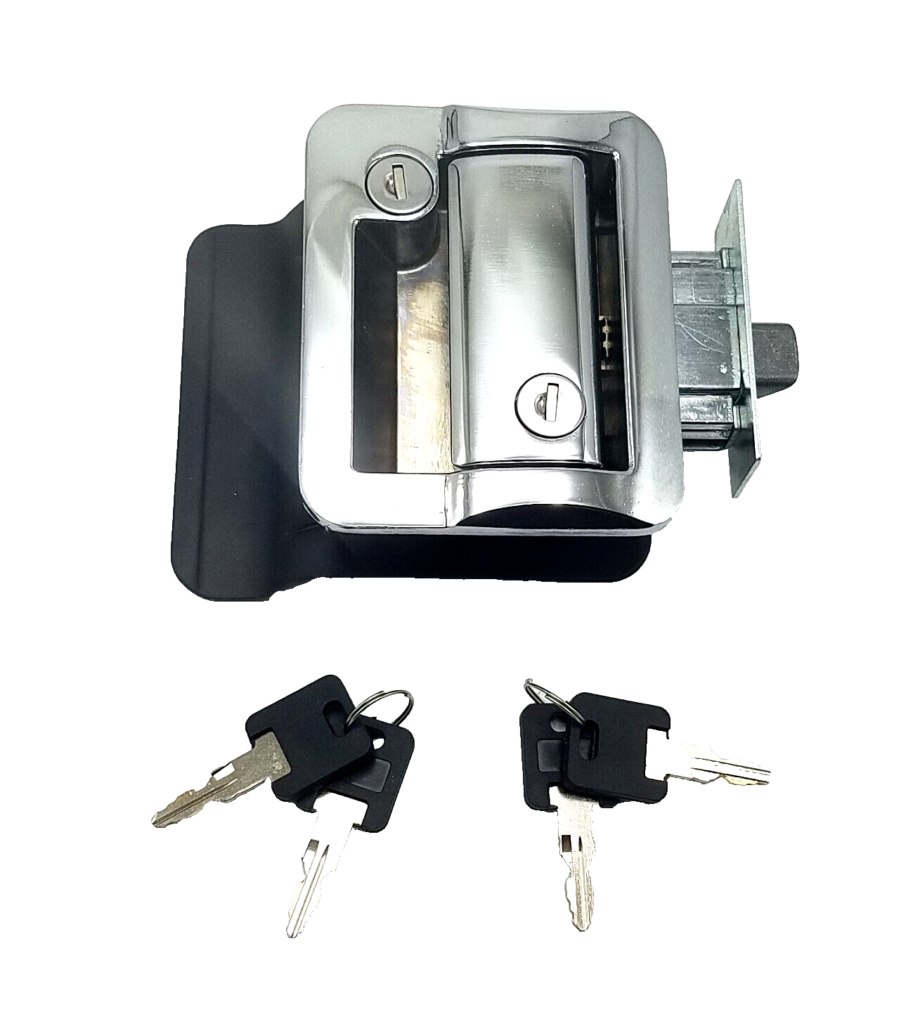 Chrome Replacement Trailer RV Camper Door Paddle Latch Handle Flush ...