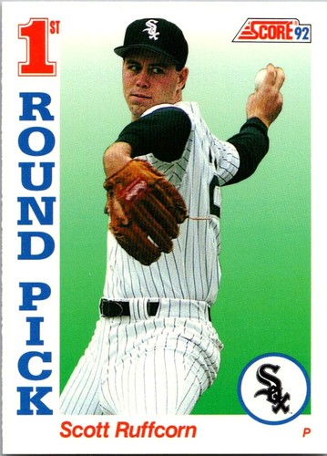 Scott Ruffcorn First Round Pick Score 1992 Chicago White Sox 806 ...
