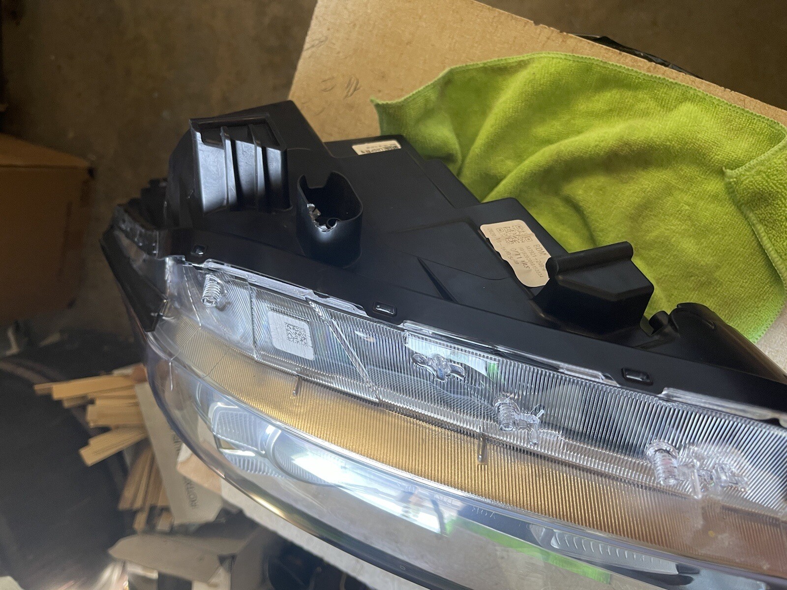 2019-2021 Kia Forte Halogen Projector Left Driver OEM Headlight LED ...