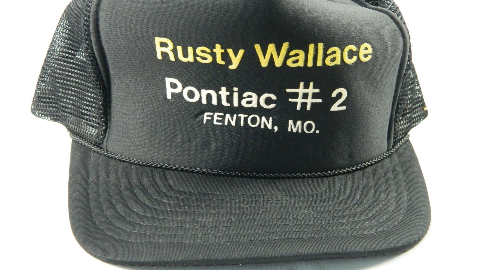 Rusty Wallace number 2 Fenton, MO Snapback Mesh Hat | eBay