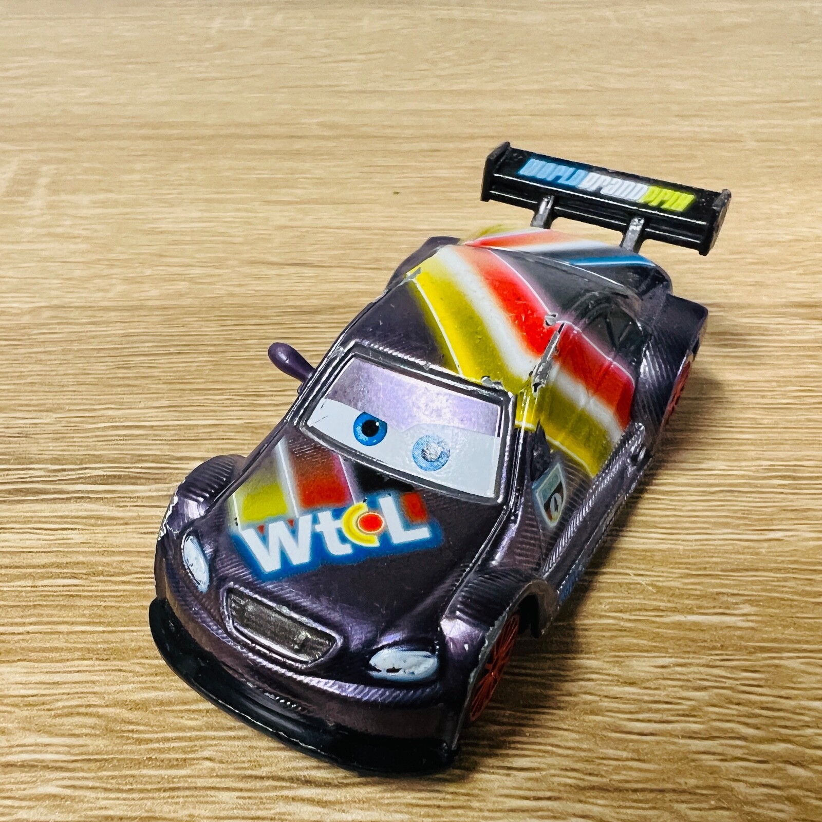 Max Schnell Neon Racers Germany WGP Racer Disney Pixar Diecast Metal ...