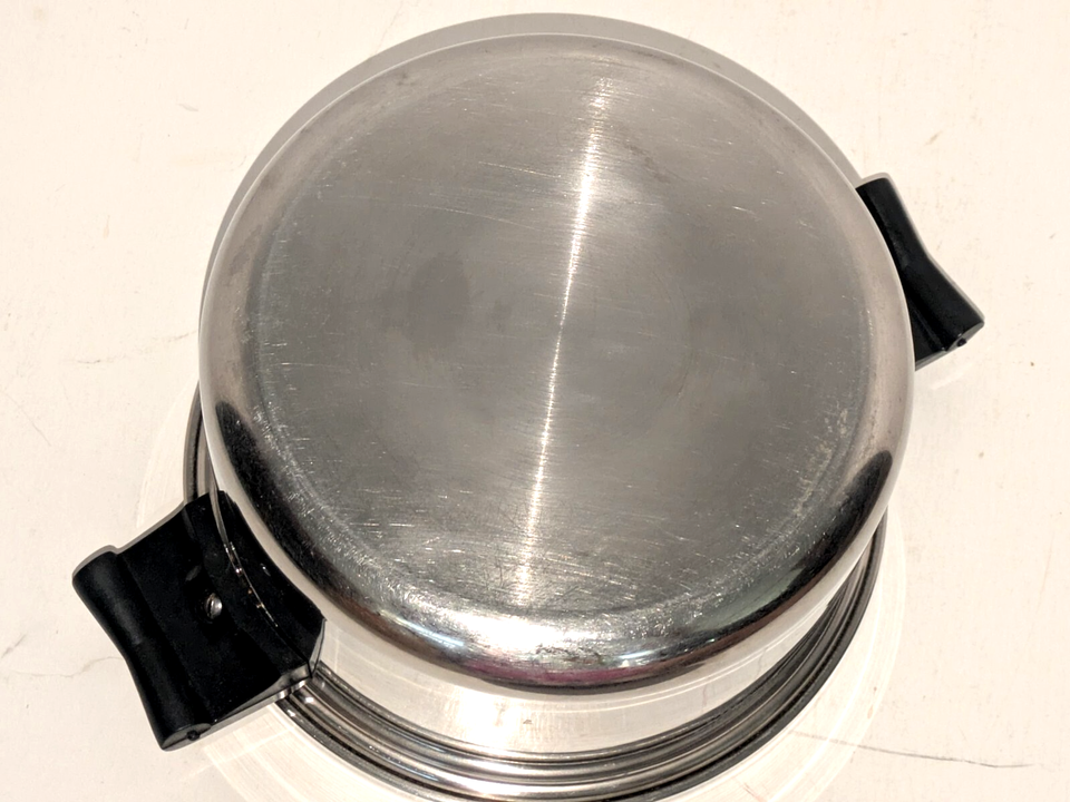 Saladmaster 4 Qt Mini Stock Pot Dutch Oven with Vapo Lid T304S ...