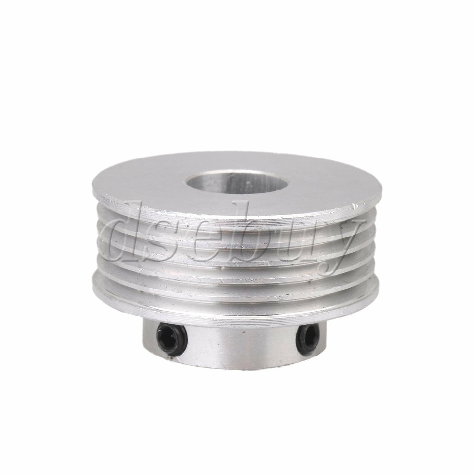 14mm Bore PJ Silver Aluminum CNC Engine Belt Pulley for Motor Shaft | eBay