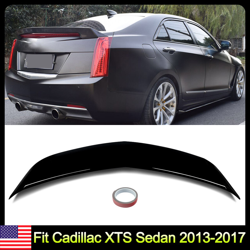 Highkick V Style Trunk Spoiler Wing Lip For Cadillac XTS 2013-2017 ...
