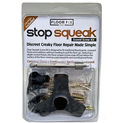 Stop Squeak Repair Kit Fix Creaky Stairs & Wood Floors Fast | eBay UK