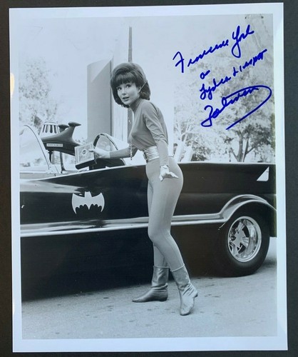 BATMAN tv photo signed by FRANCINE YORK "Lydia Limpet", with COA, 8x10 ...