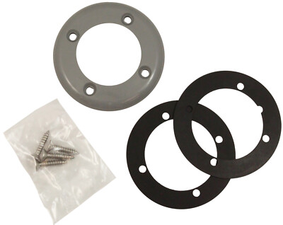 25545-101-000 Vinyl Pool Return Faceplate 2 Gaskets, 4 Screws, Gray | eBay