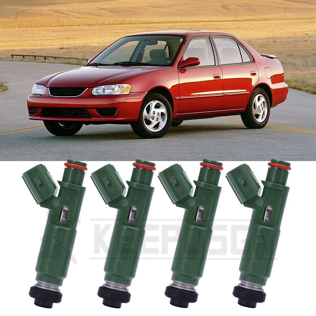 Fuel Injectors Toyota 1.8L Fuel Injectors Set Of 4 - For Toyota Corolla ...