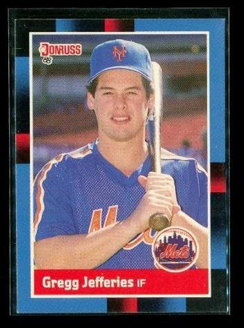 Vintage 1987 DONRUSS Baseball Trading Card #657 GREGG JEFFERIES New ...
