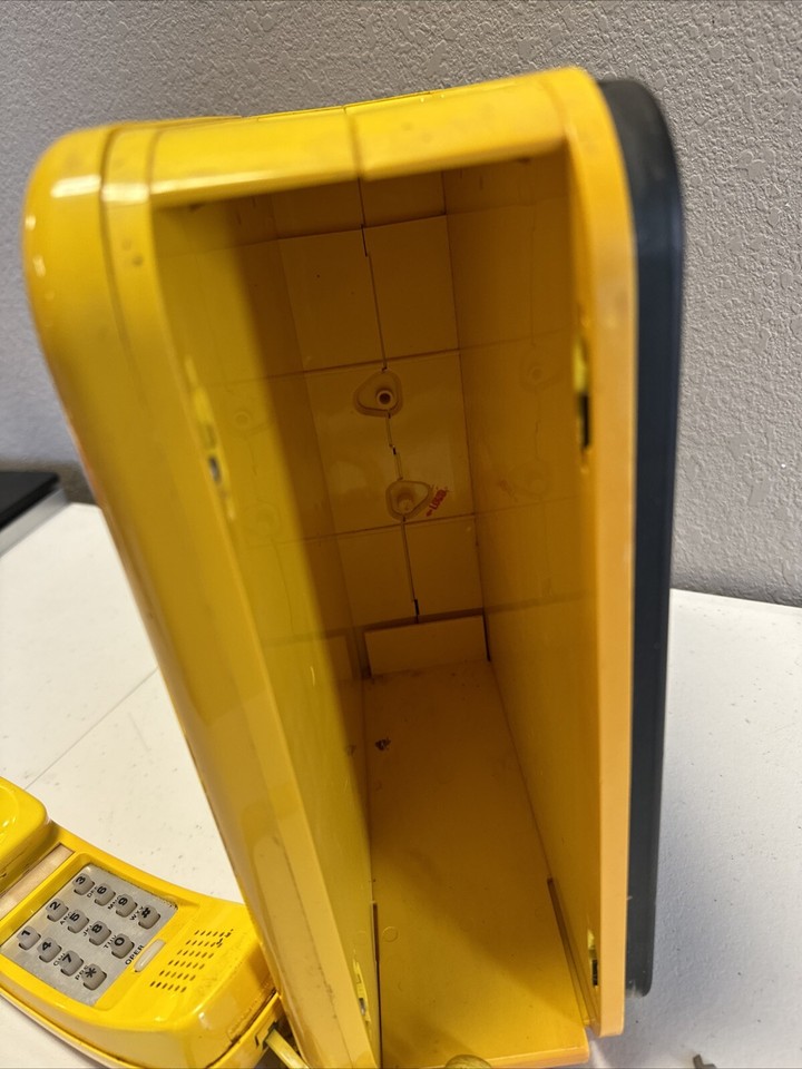 Vintage 1980s Western Electric Yellow Touchtone Wall Phone with ...