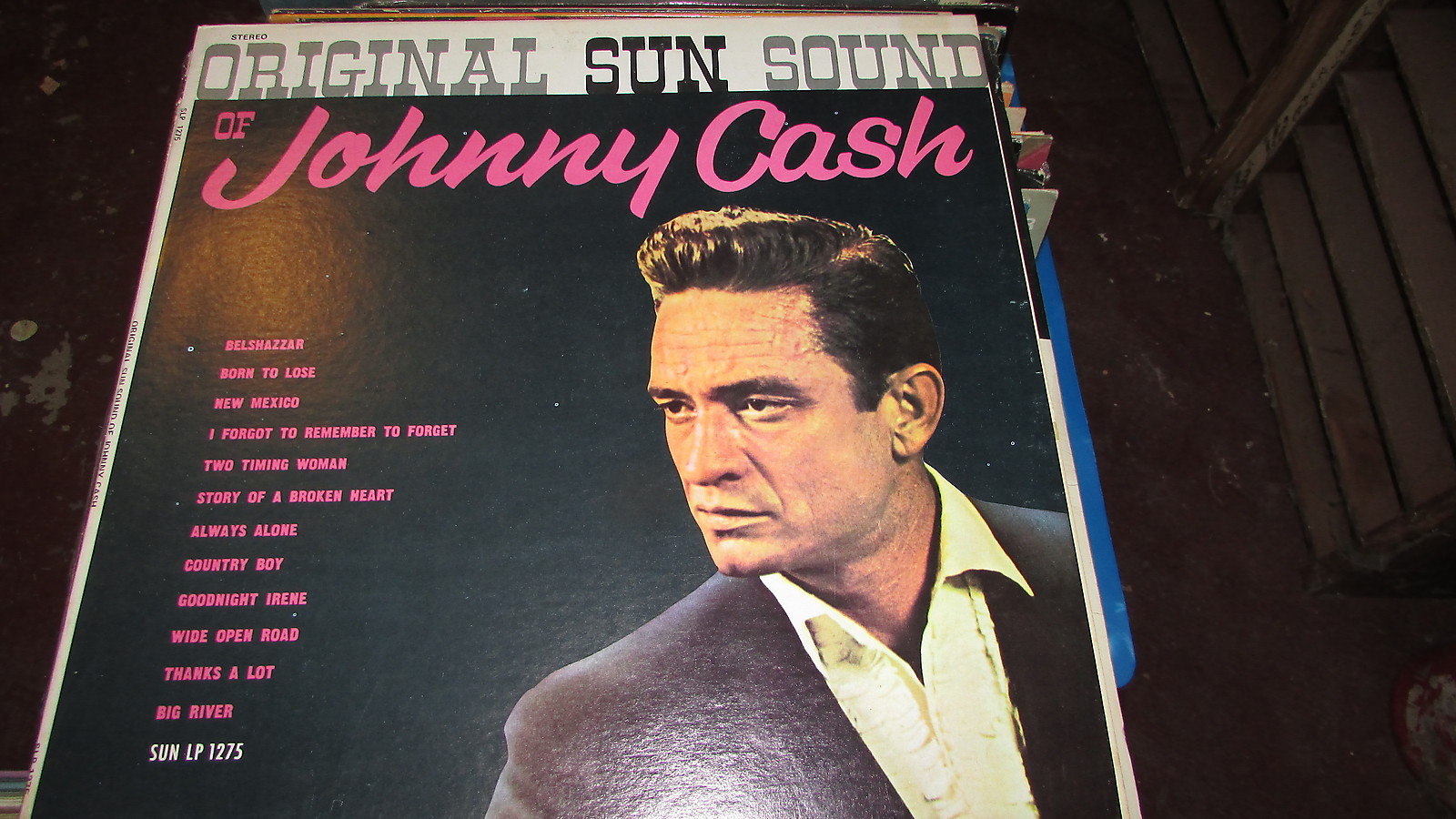 ORIGINAL SUN SOUND OF JOHNNY CASH LP1275 E+ | eBay