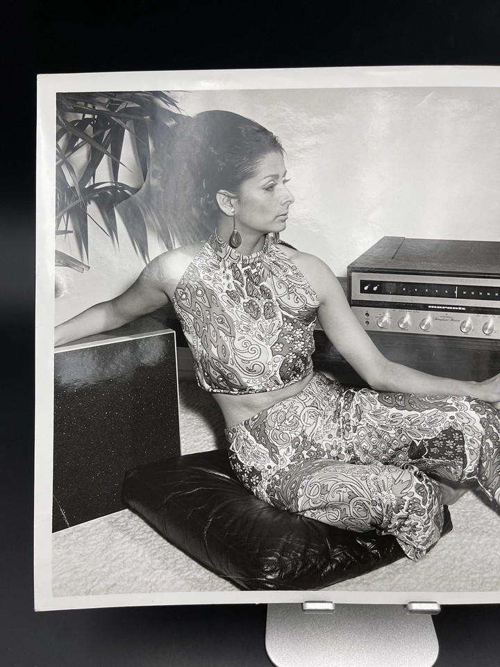 Vintage Professional Photograph Of Model Ann Marie Cruz From The 1960's ...