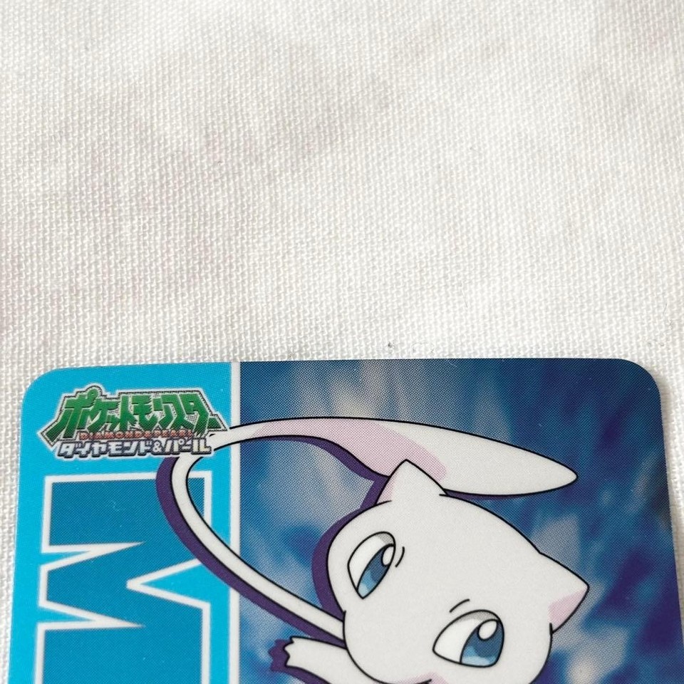 [Rare] Pokemon Shiny Seal Mew Diamond Pearl Good Condition | eBay