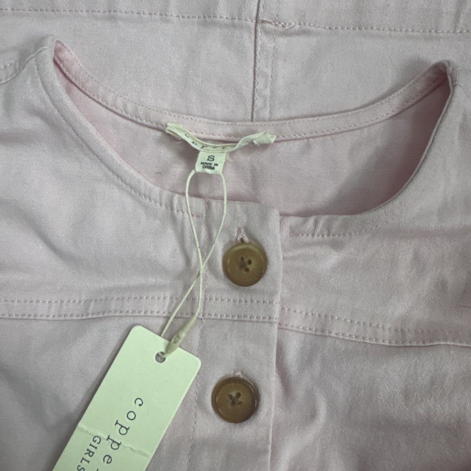 Copper Key Ruffle Capsleeve Tie Waist Dress Light Pastel Pink Big Girls ...