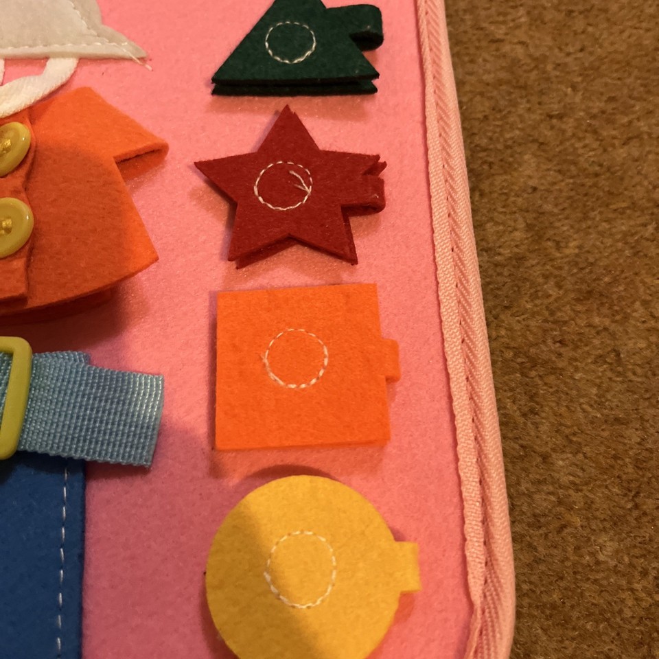 Montessori Toddlers Travel Bag Kids Busy Board Cultivation Curiosity on ...