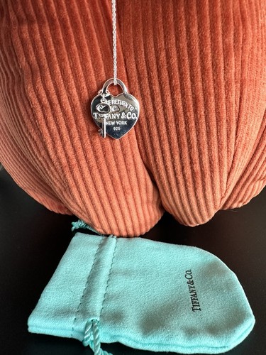 Tiffany & Co Return To Heart Tag and Key Pendant Necklace | eBay