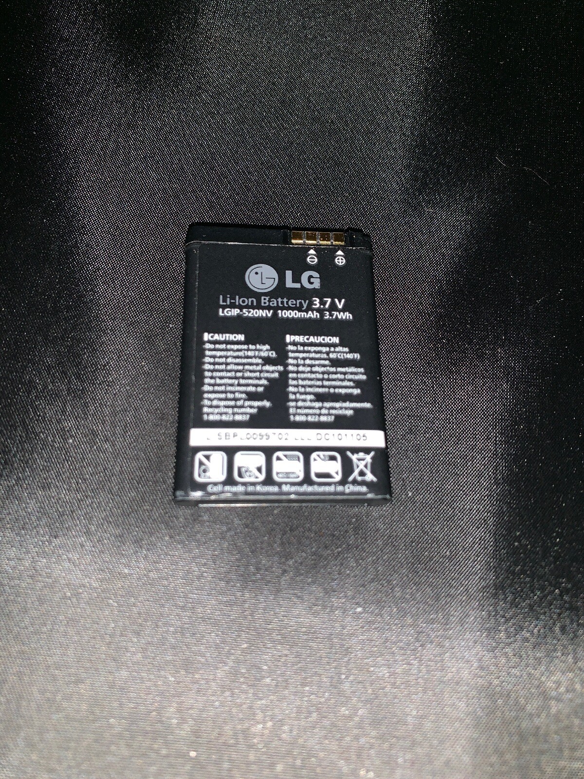Original LG LGIP-520NV Battery For Extravert VN271 Accolade VX5600 | eBay