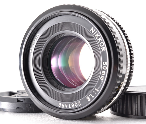 Near Mint Nikon Nikkor Ai-s AIS 50mm f/1.8 Pancake Standard Prime MF Lens #608 | eBay