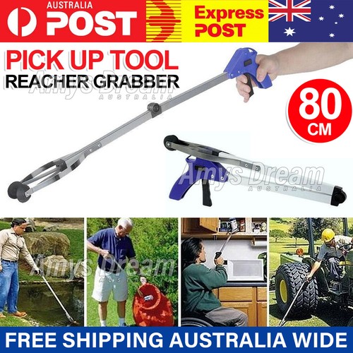 Rubbish Pick Up Reaching Tool Grabber Trigger Litter Picker Gripper ...