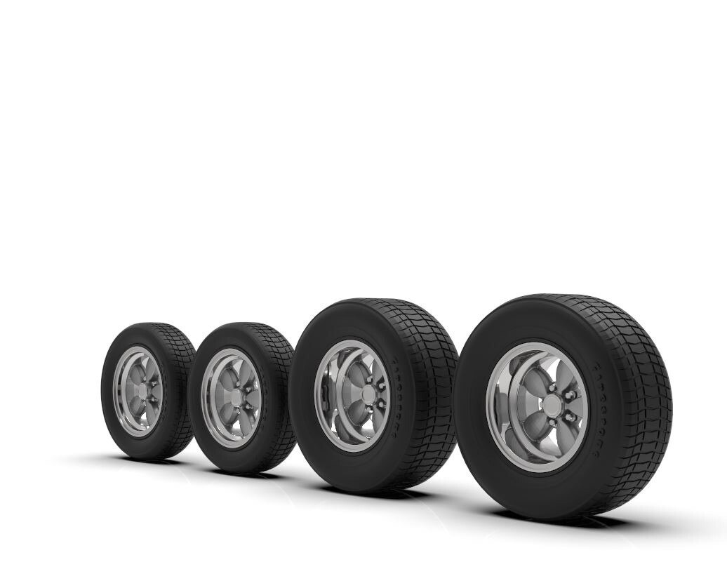 1:18 Two Lane Daisy Wheels Chrome Hoop With Painted Grey Centers | eBay