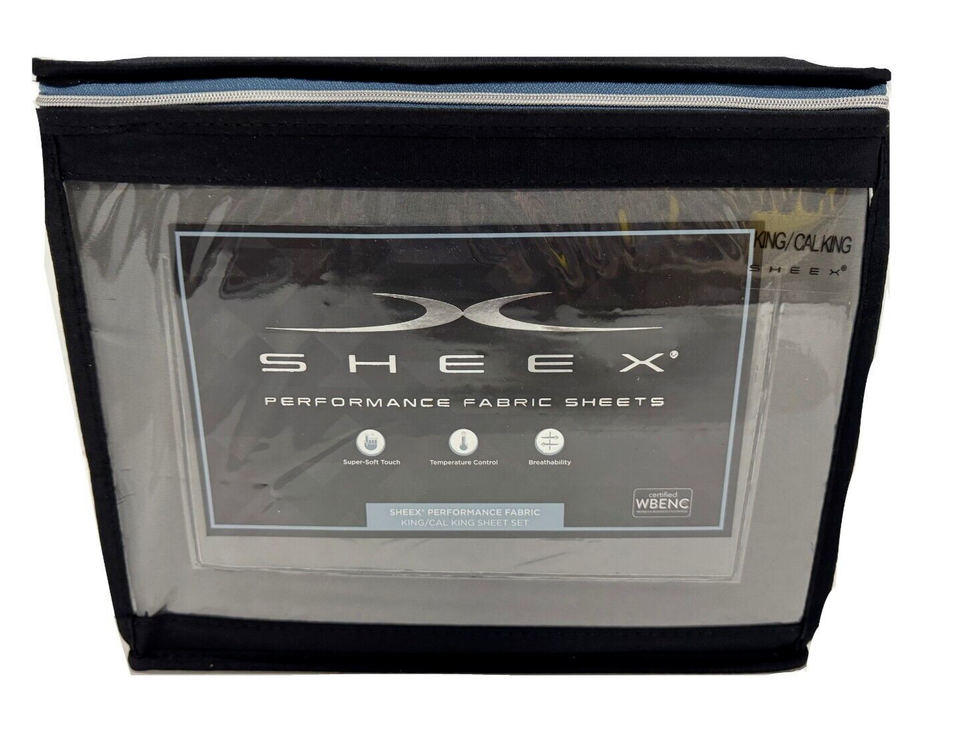 SHEEX 4 Piece Sheet Set Super Soft Temperature Control Breathable ...