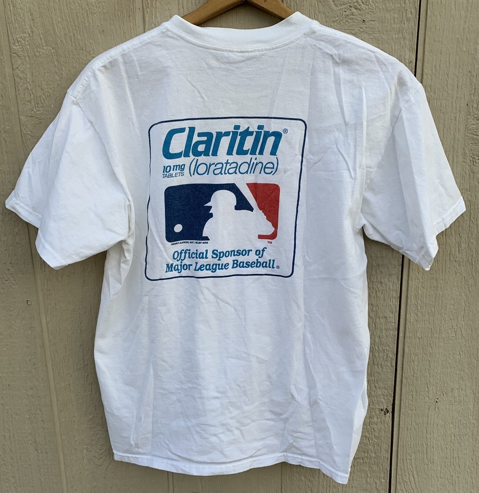 vintage Claritin Official Sponsor of Major League Baseball t-shirt MLB ...
