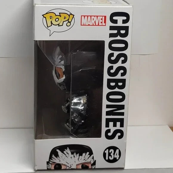 FUNKO POP! MARVEL (134) CAPTAIN AMERICA CIVIL WAR: CROSSBONES ...