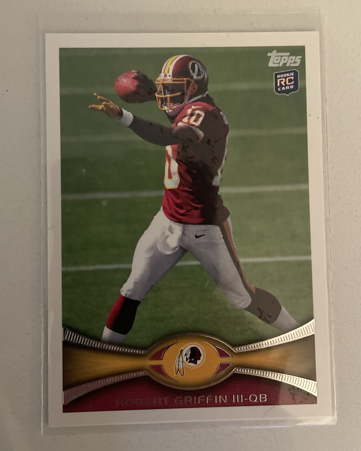 2012 Topps ROBERT GRIFFIN III RC / Rookie Washington Baylor RG3 / ESPN ...