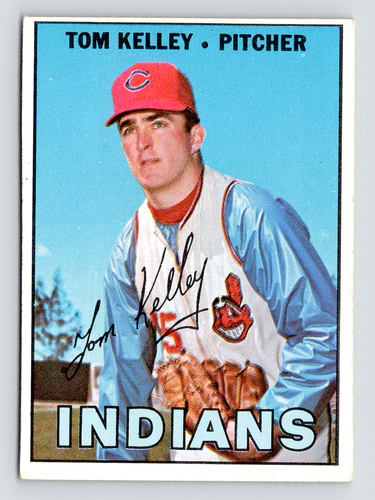 1967 Topps Card, #214 Tom Kelley, Cleveland Indians | eBay